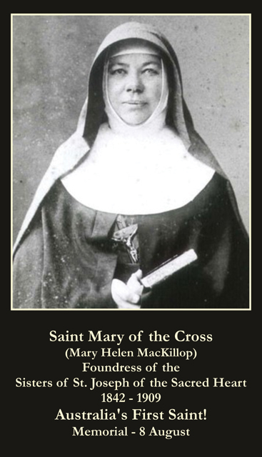 St. Mary MacKillop Prayer Card – Rosary.Team